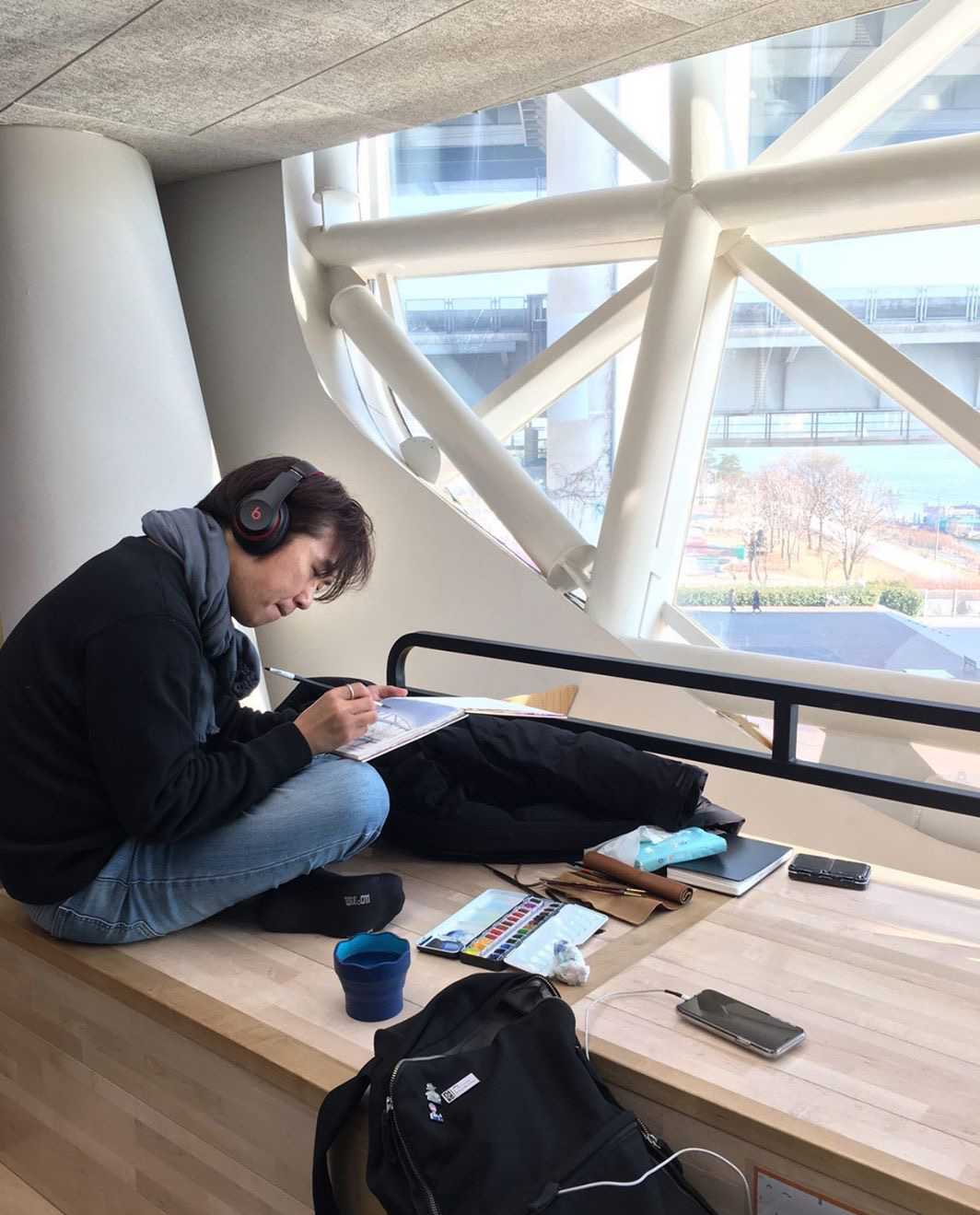 Meeting with an artist: Jeong Seung Bin