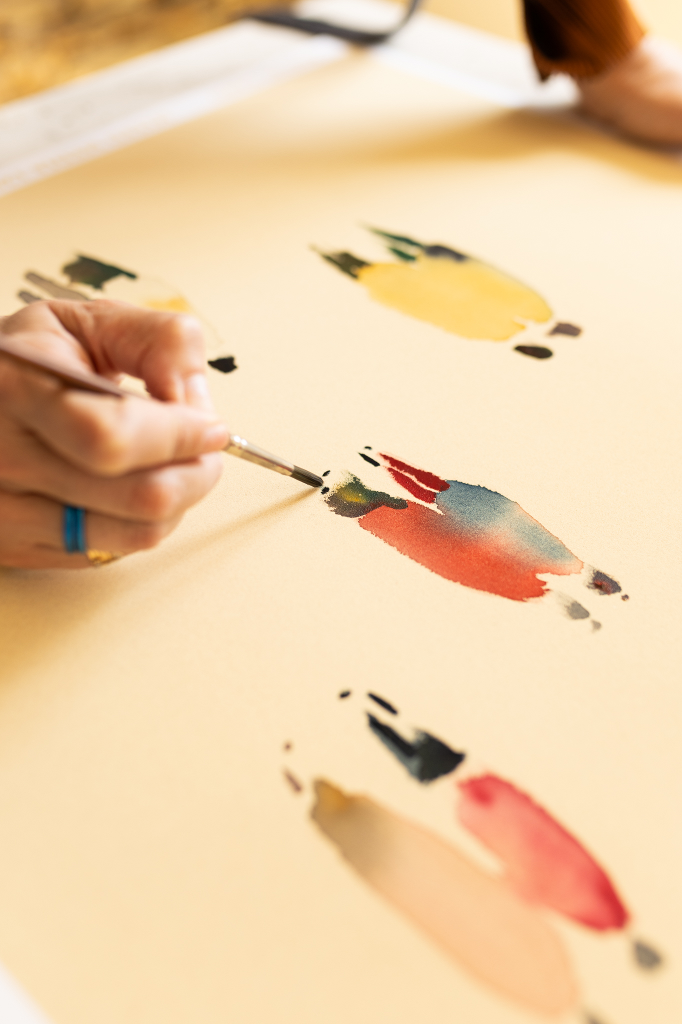 Watercolour and Pastel on the Mixed Media Pastel