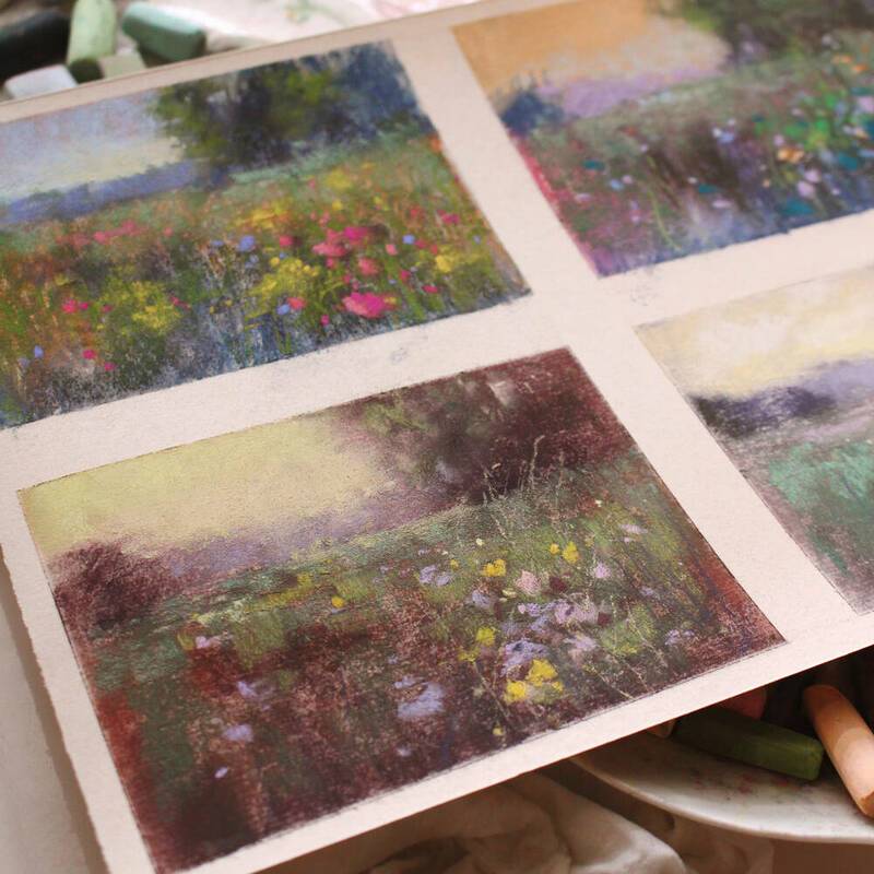 A Spring Meadow in Soft Pastel, with Valerie McKeehan