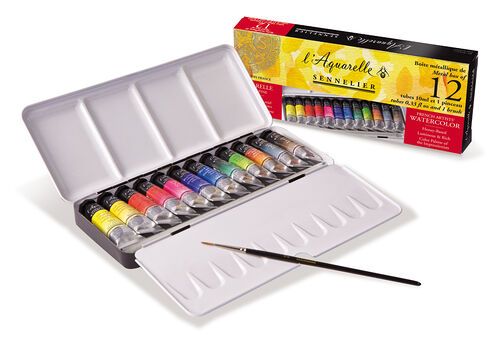 Classic watercolour boxes