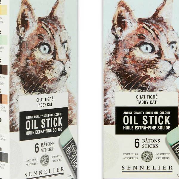 Set of 6 assorted sticks