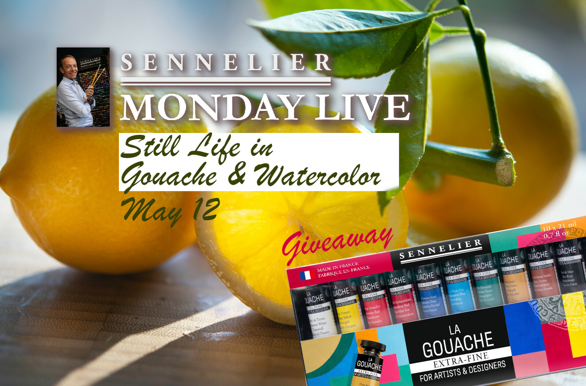 Still Life in Gouache and Watercolor